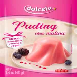 Buy Podravka Pudding Raspberry 40 Gm | Taj Mahal Fresh Market - Quicklly