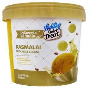Buy Vadilal Rasmalai Mithai Ice Cream 1 Ltr | Taj Mahal Fresh Market ...