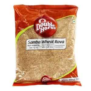 Buy Double Horse Samba Wheat Rava 1 Kg | Taj Mahal Fresh Market - Quicklly