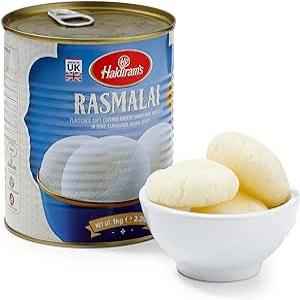 Buy Haldiram Rasmalai Can 1 Kg | Taj Mahal Fresh Market - Quicklly