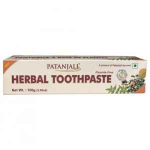 Buy Patanjali Toothpaste Herbal 100 Gm | Taj Mahal Fresh Market - Quicklly