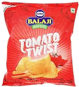 Buy Balaji Tomato Twist Chips 150 Gm | Taj Mahal Fresh Market - Quicklly