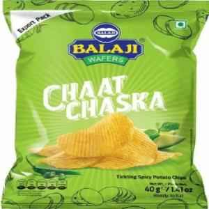 Buy Balaji Chat Chaska Chips 150 Gm | Taj Mahal Fresh Market - Quicklly