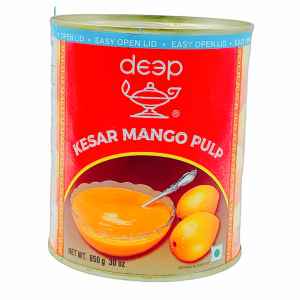Buy Deep Kesar Mango Pulp 30 Oz | Maharaja Farmers Market - Quicklly