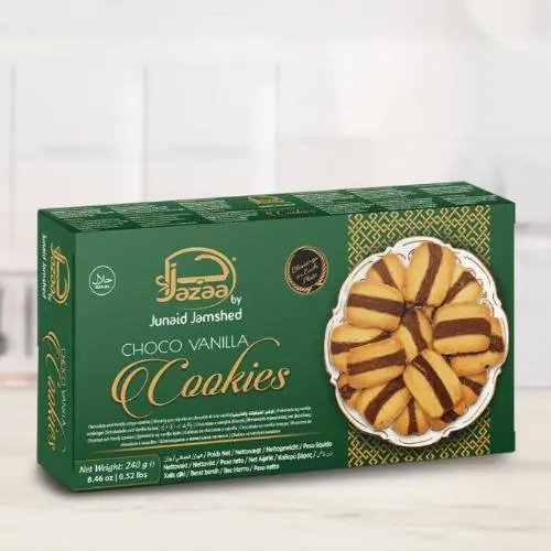 Buy Jazaa Choco Vanilla Cookie 8.46 Oz | Dana Mandi 2 - Quicklly