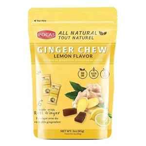 Buy Pocas Ginger Chew Lemon 85 Gm | India Sweets And Spices - Quicklly