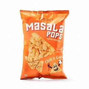 Buy Deep Masala Pops Chilli Garlic 80 Gm | India Sweets And Spices ...