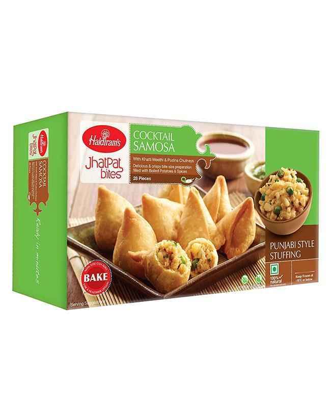 Buy Haldiram Cocktail Samosa 650 Gm | Diwali Shopping Essentials - Quicklly