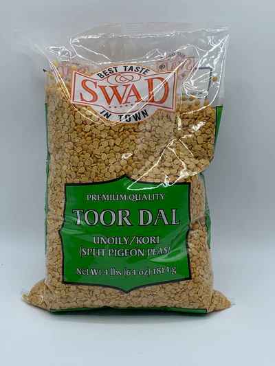 Buy Swad Toor Dal Dry 4 Lbs | Patel Brothers - Quicklly