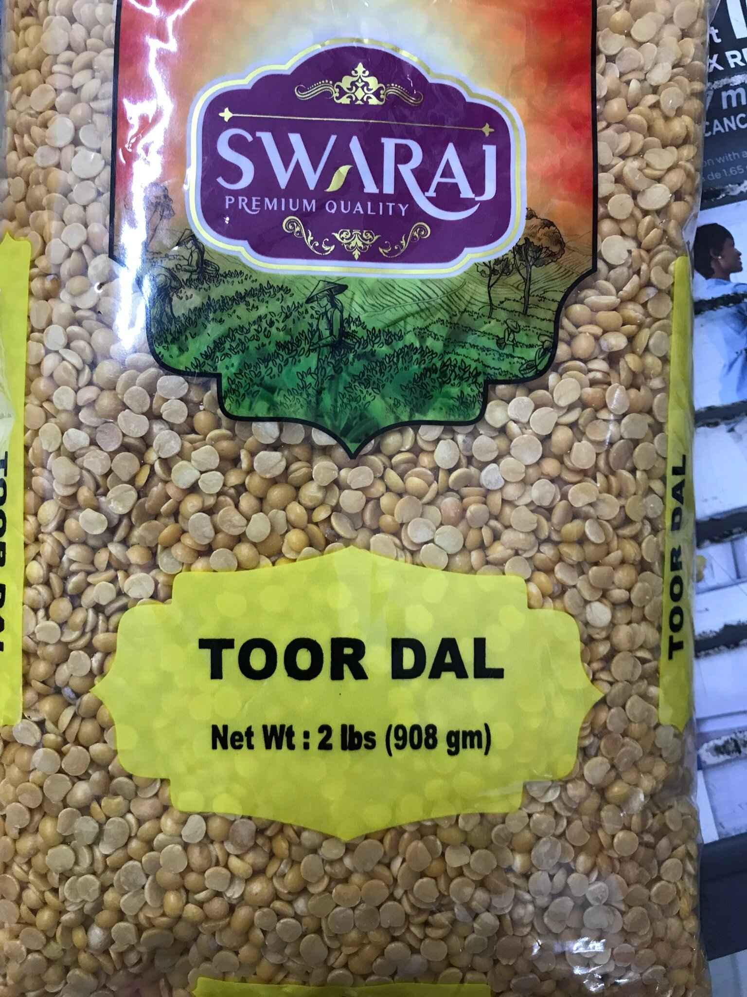 Buy Swaraj Toor Dal 2 Lbs | Desi Brothers Farmers Market - Quicklly