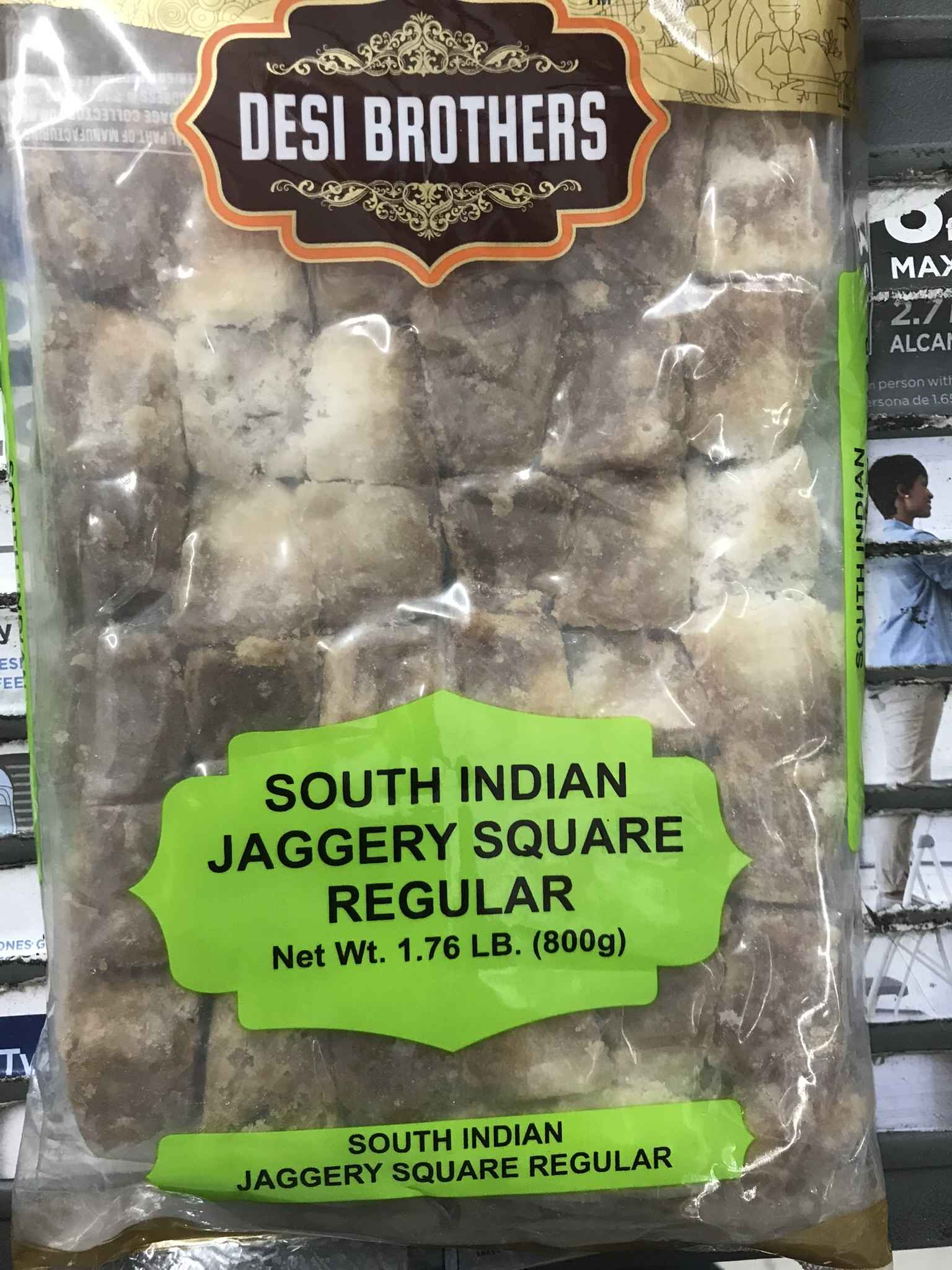 Buy Desi Brothers Jaggery Square Regular 1.76 Lbs | Desi Brothers ...