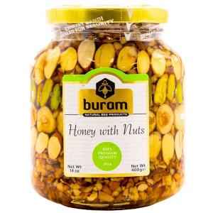 Buy Buram Honey With Nuts 26 Oz | Kabul Mart - Quicklly
