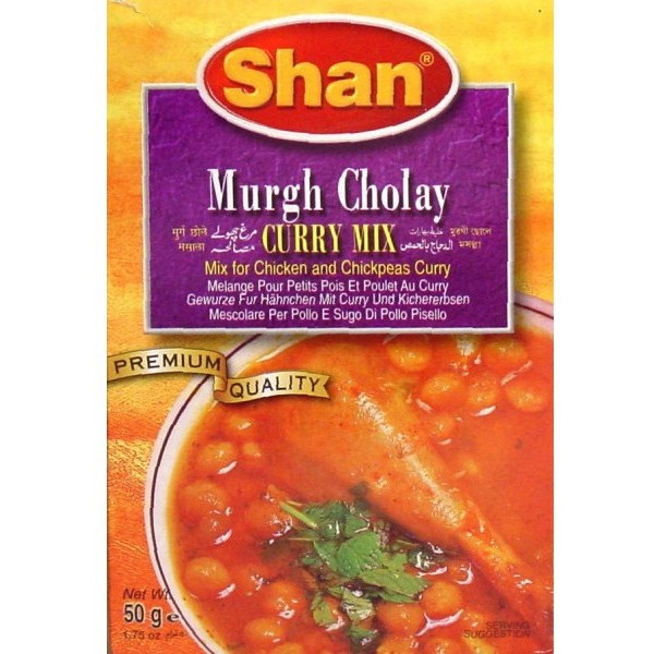 Buy Shan Murgh Cholay Masala 50 Gm | Quicklly Indian Grocery Nationwide ...