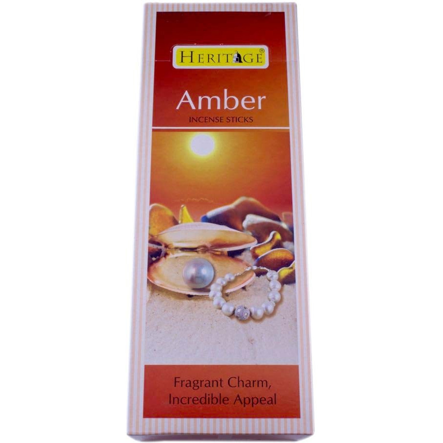 Buy Heritage Amber Incense Sticks 1 Gm | Zifiti Fresh - Quicklly