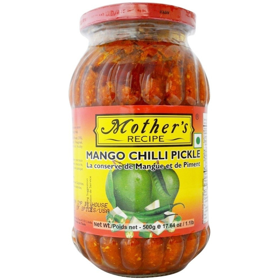 Buy Mother's Recipe Mango Chilli Pickle 500 Gm | Quicklly Indian ...