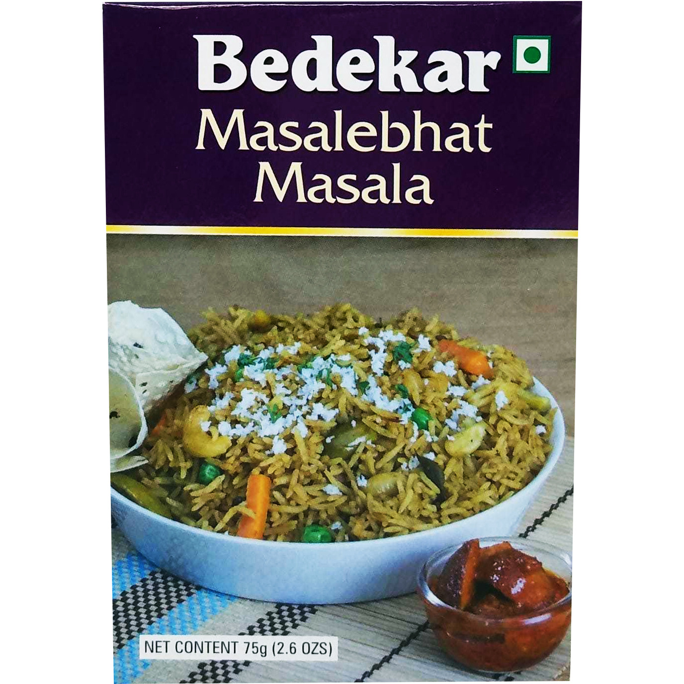 Buy Bedekar Masalebhat Masala 75 Gm | Zifiti Fresh - Quicklly
