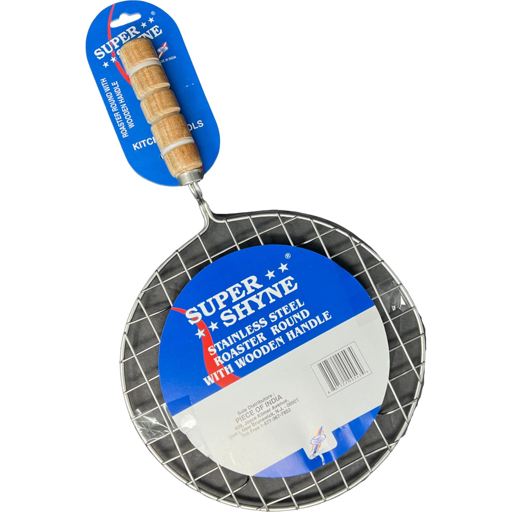Buy Super Shyne Round Roaster Wood Handle 8.8 Oz | Zifiti Fresh - Quicklly