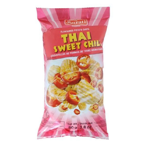 Buy Surati Thai Sweet Chili Chips 80 Gm | Mayuri Foods Bothell - Quicklly