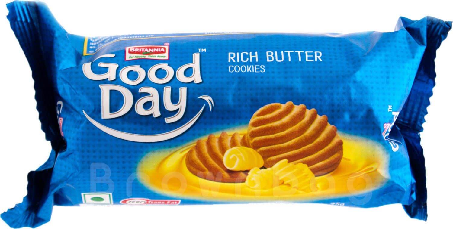 Buy Britannia Good Day Butter Cookies 75 Gm | Janani - Quicklly