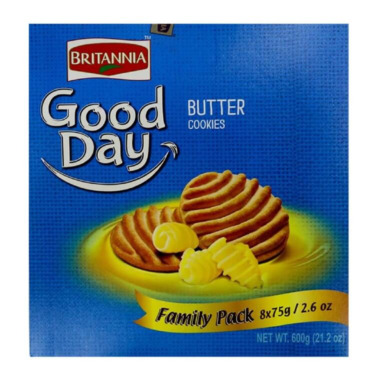 Buy Britannia Good Day Butter Cookies 75 G | Mayuri Foods - Quicklly
