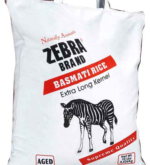 Buy Rice Zebra Basmati Rice 10 Lbs | Namaste Plaza - Quicklly