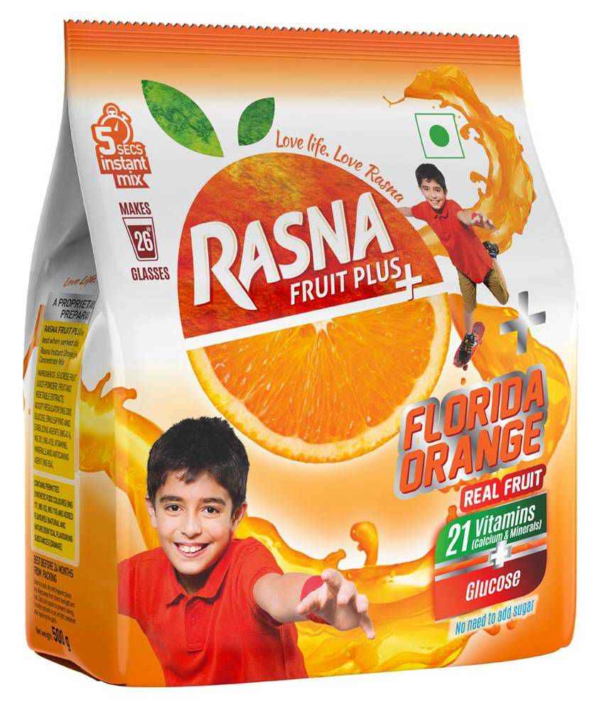 Buy Rasna Fruit Orange 500 Gm | Shresta Indian Grocery - Quicklly