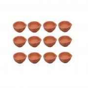 Buy Diya Plain Bulk 6 Pcs | Surabhi Indian Grocery - Quicklly
