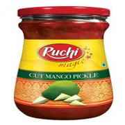 Buy Ruchi Cut Mango Pickle 300 Gm | Five Spice Indian Grocery - Quicklly