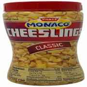 Buy Parle Monaco Cheeselings Classic Biscuits 5.29 Oz | India Cash ...