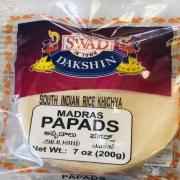 Buy Swad Madras Papad 200 Gm | Sold By Quicklly Edison - Quicklly
