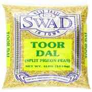 Buy Swad Toor Dal Plain 4 Lbs | Patel Brothers - Quicklly