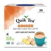 Buy Quik Tea Ginger Tea Instant 17 Oz | India Grocers - Quicklly