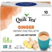 Buy Ginger Tea Quik Tea 240 Gm | Indiaco - Quicklly