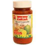 Buy Priya Mix Vegetable Pickle 10.6 Oz | New Foods Of India - Quicklly