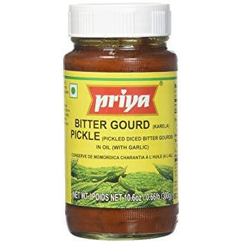 Buy Priya Bitter Guard Pickle With Garlic 300 Gm | Zifiti Fresh - Quicklly