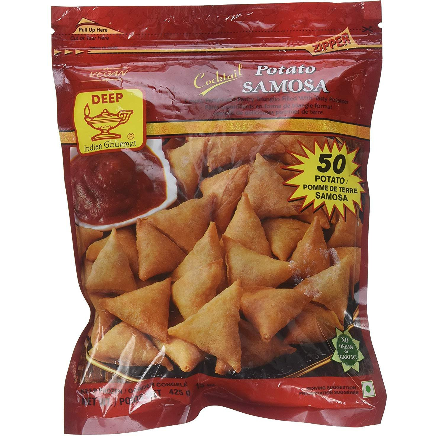 Buy Deep Cocktail Potato Samosa 400 Gm | Zifiti Fresh - Quicklly