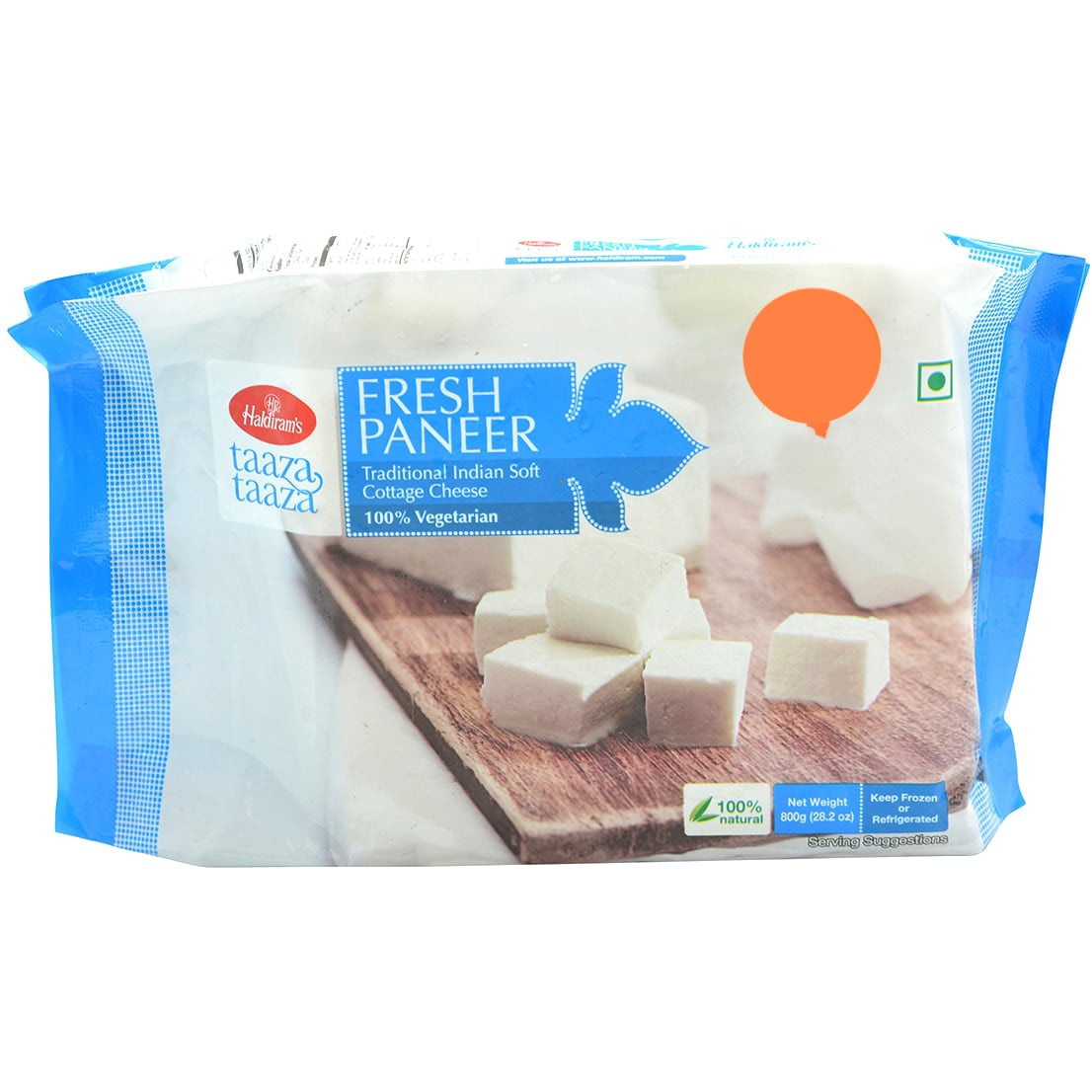 Buy Haldiram's Fresh Paneer 800 Gm | Zifiti Fresh - Quicklly