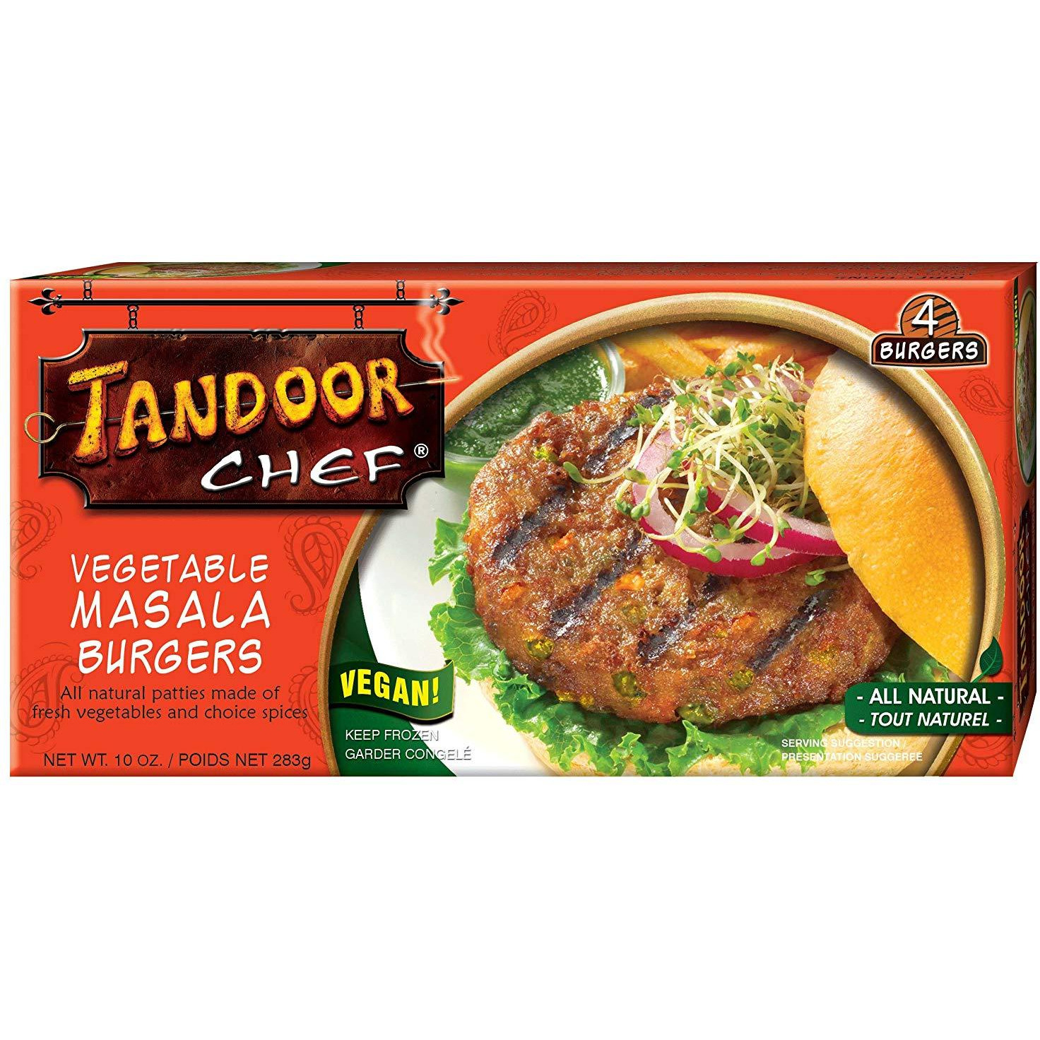Buy Deep Veggie Masala Burger 10 Oz | Zifiti Fresh - Quicklly
