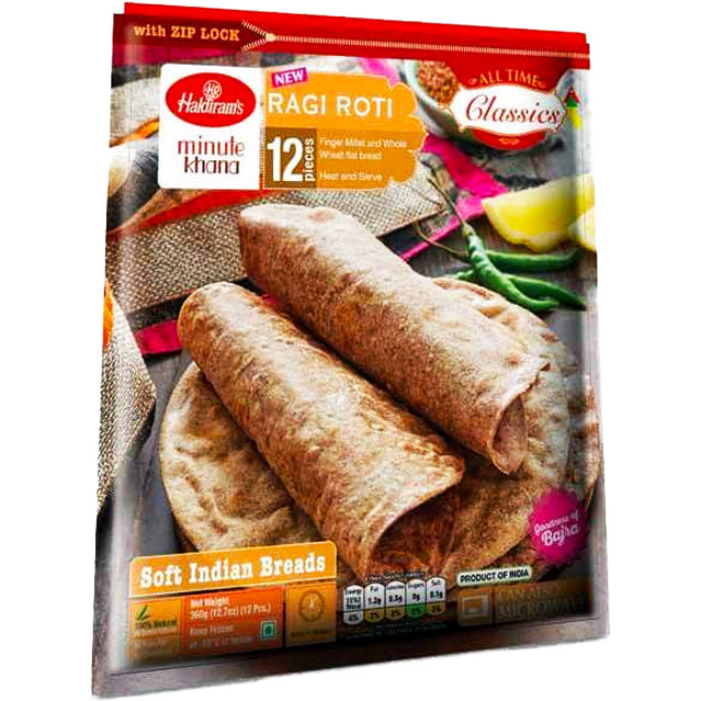 Buy Haldiram's Ragi Roti 12 Gm | Zifiti Fresh - Quicklly