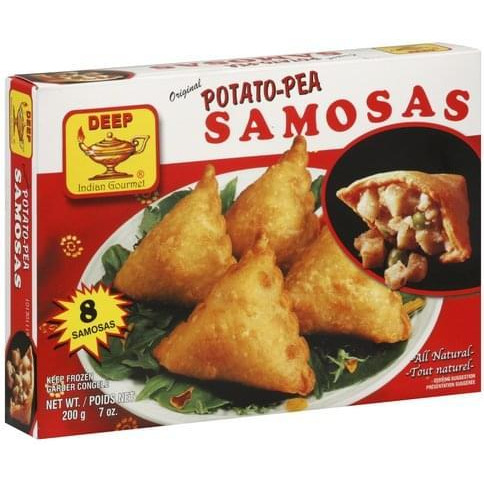 Buy Deep Potato Pea Samosa 7.5 Oz | Zifiti Fresh - Quicklly