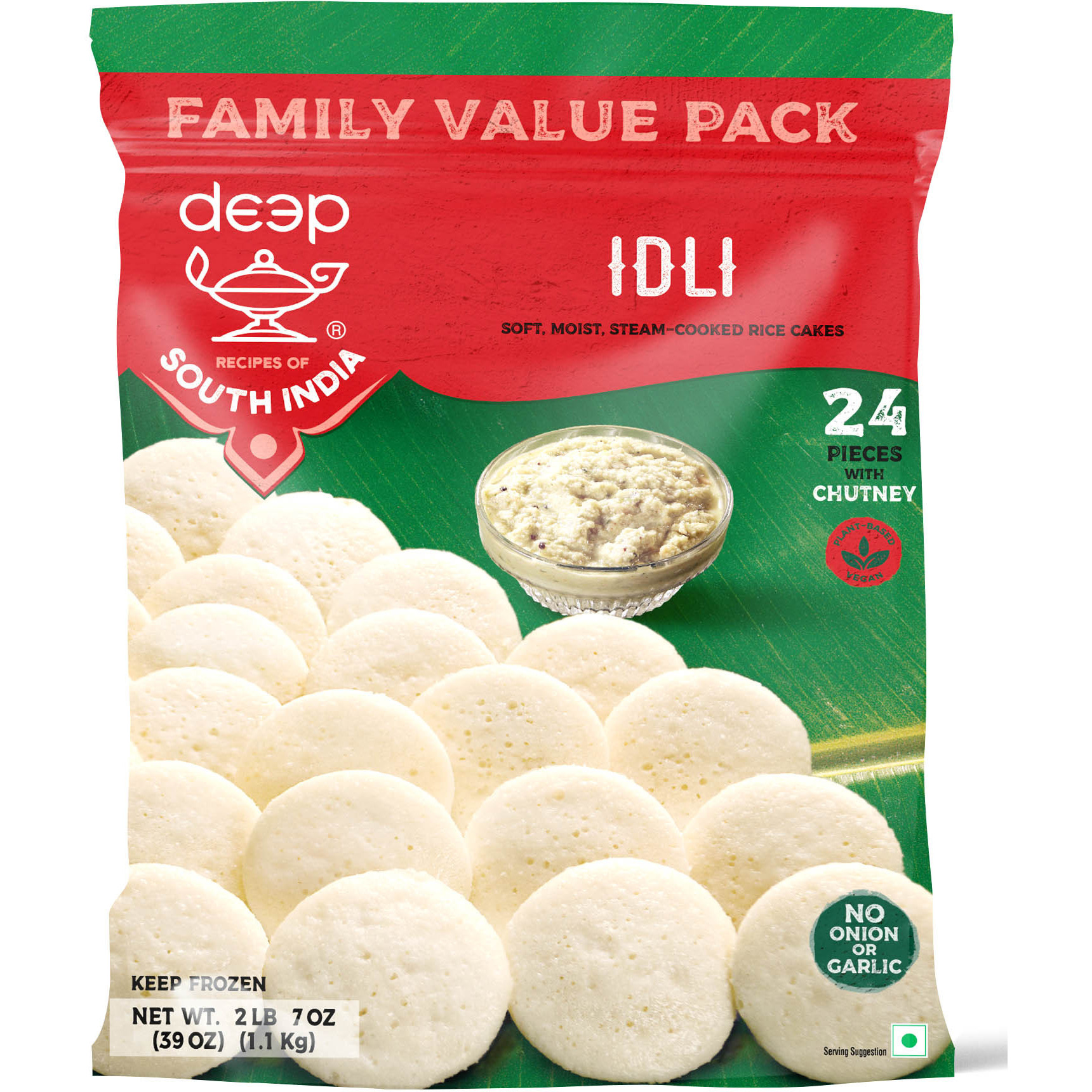 Buy Deep South India Family Pack Idli 39.1 Oz | Zifiti Fresh - Quicklly