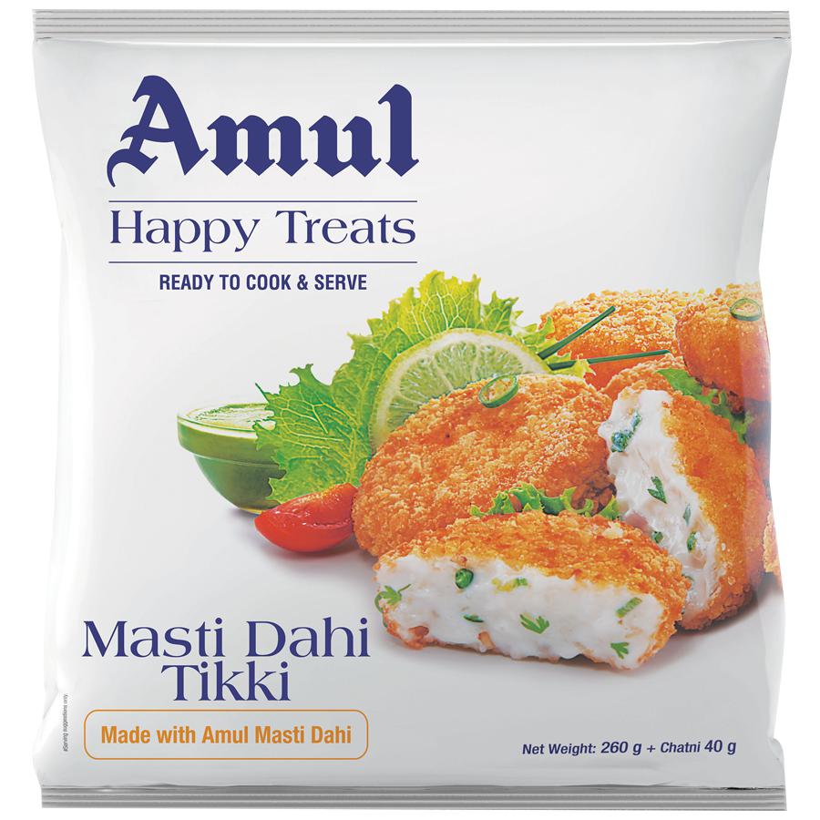 Buy Amul Masti Dahi Tikki 300 Gm | Mayuri Foods Bothell - Quicklly