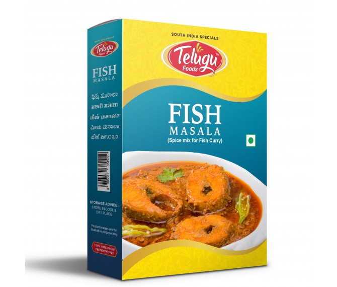 Buy Telugu Fish Masala 100 Gm | Mayuri Foods Bothell - Quicklly