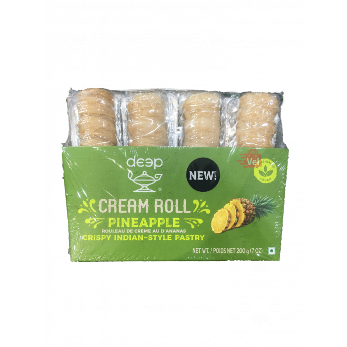 Buy Deep Pineapple Cream Roll 200 Gm | Mayuri Foods Bothell - Quicklly