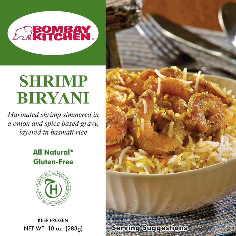 Buy Bombay Kitchen Shrimp Biryani 283 Gm | Mayuri Foods Bothell - Quicklly
