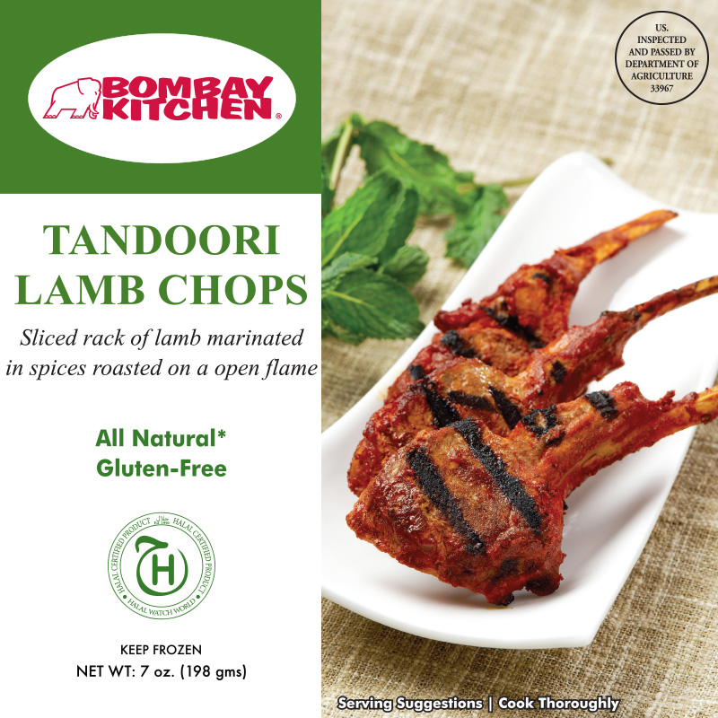 Buy Bombay Kitchen Tandoori Lamb Chops 7 Oz | Mayuri Foods Bothell ...