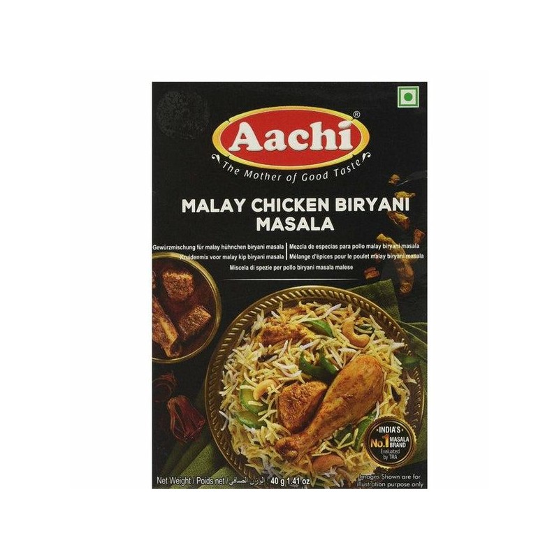 Buy Aachi Malay Chicken Biryani Masala 50 Gm | Mayuri Foods Bothell ...