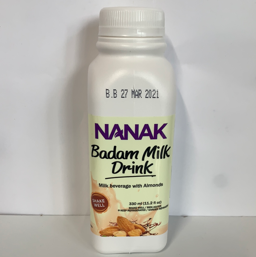 Buy Nanak Badam Milk 330 Ml | Shresta Indian Grocery - Quicklly