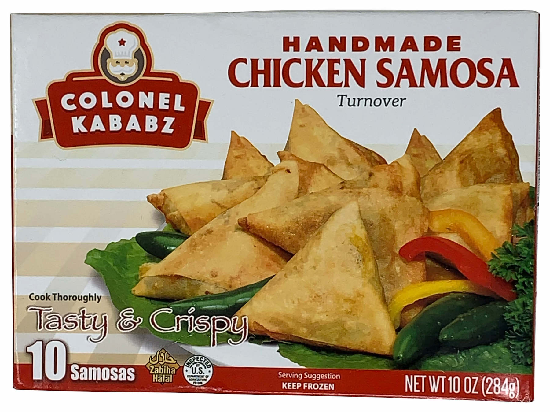 Buy Colonel Handmade Chicken Samosa 284 Gm | Mayuri Foods Bothell ...